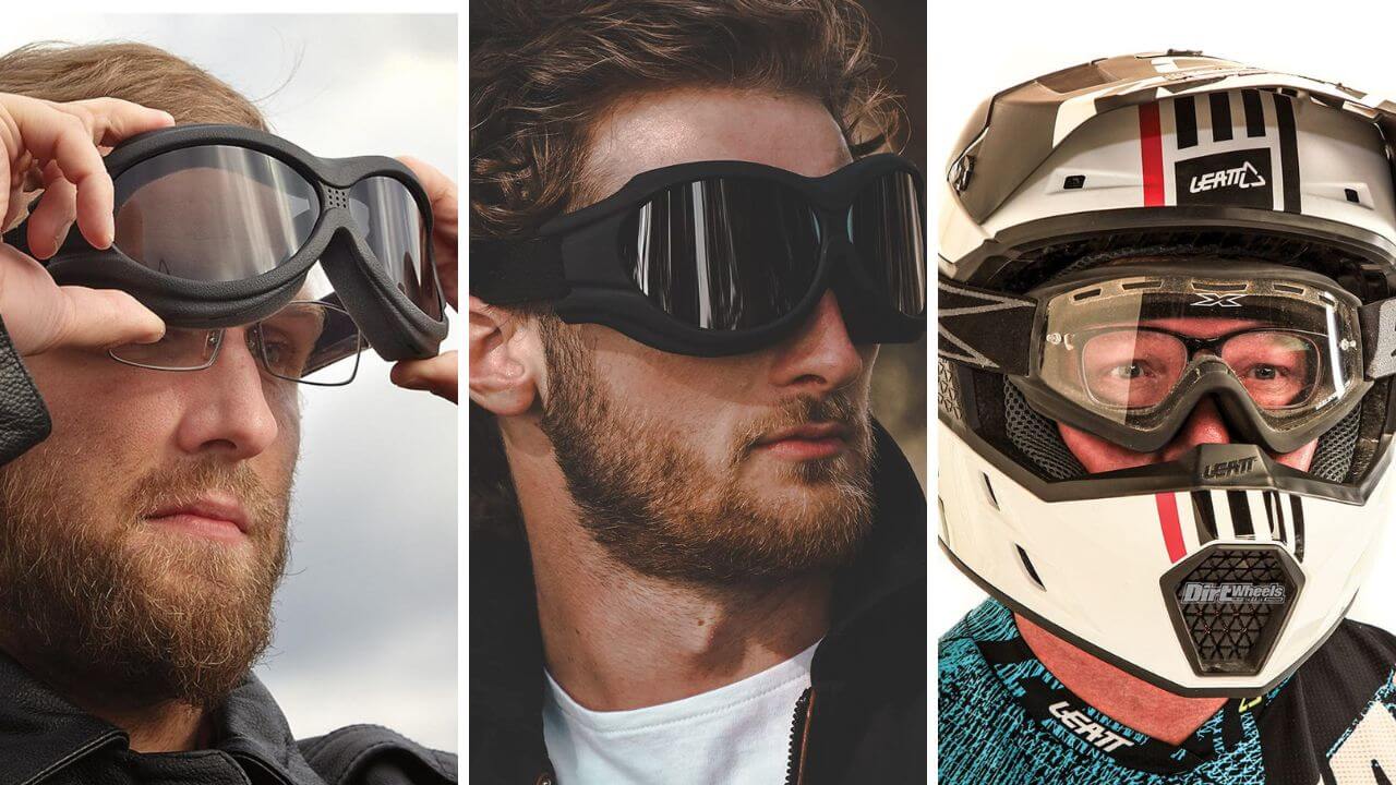 Motorcycle Goggles Over Glasses: Look Like a Badass Biker